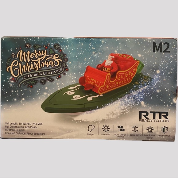 Ready To Run | Toys | Merry Christmas 24 Ghz Rc Jet Ski Remote Control ...